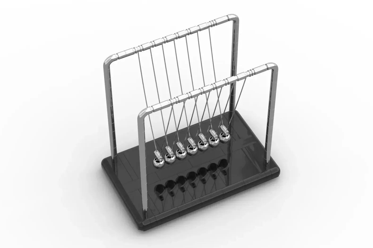 Newton's Cradle: The LEGO Physics Display | LEGO® Ideas