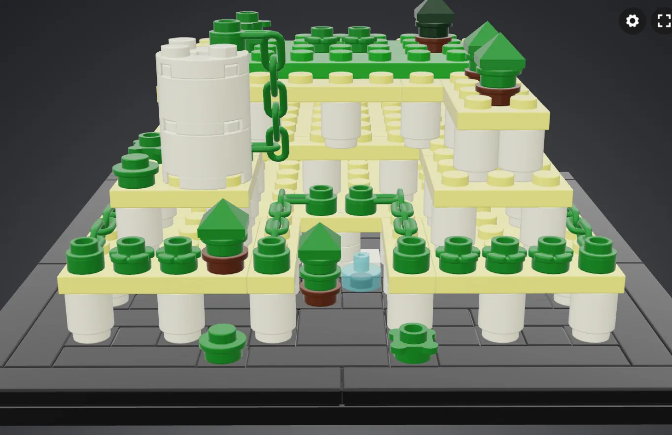 Hanging Gardens of Babylon LEGO Architecture | LEGO® Ideas