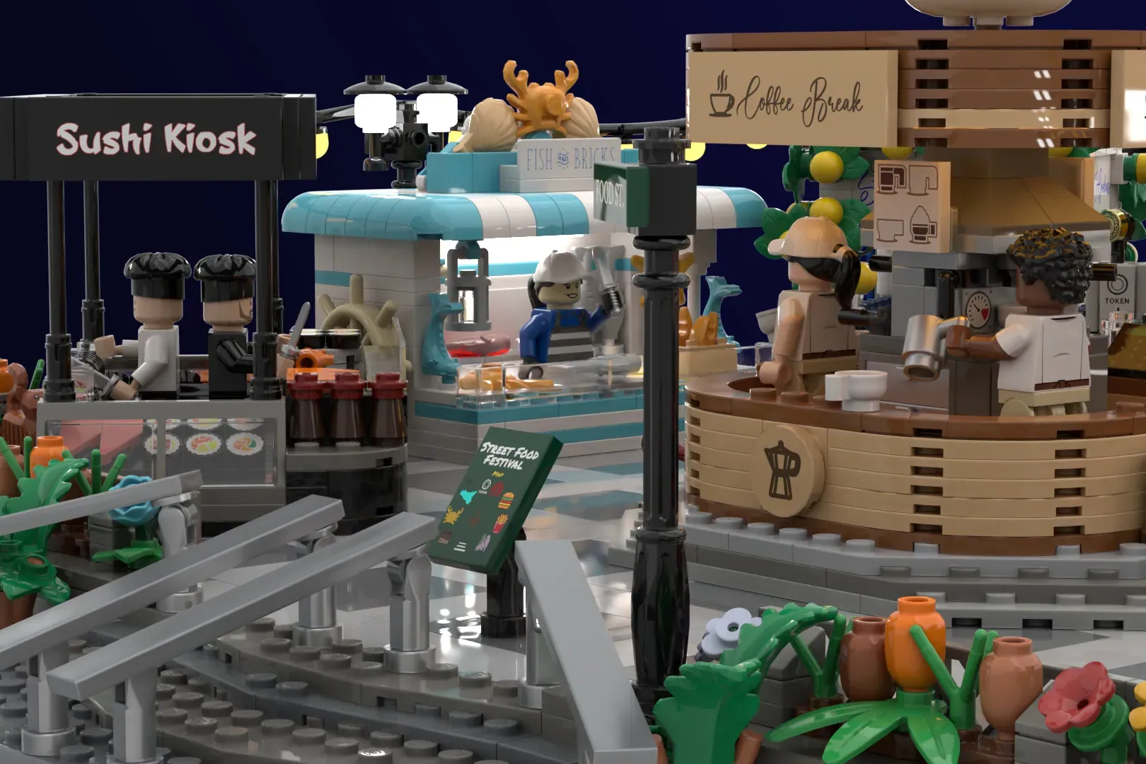 Street Food Festival | LEGO® Ideas