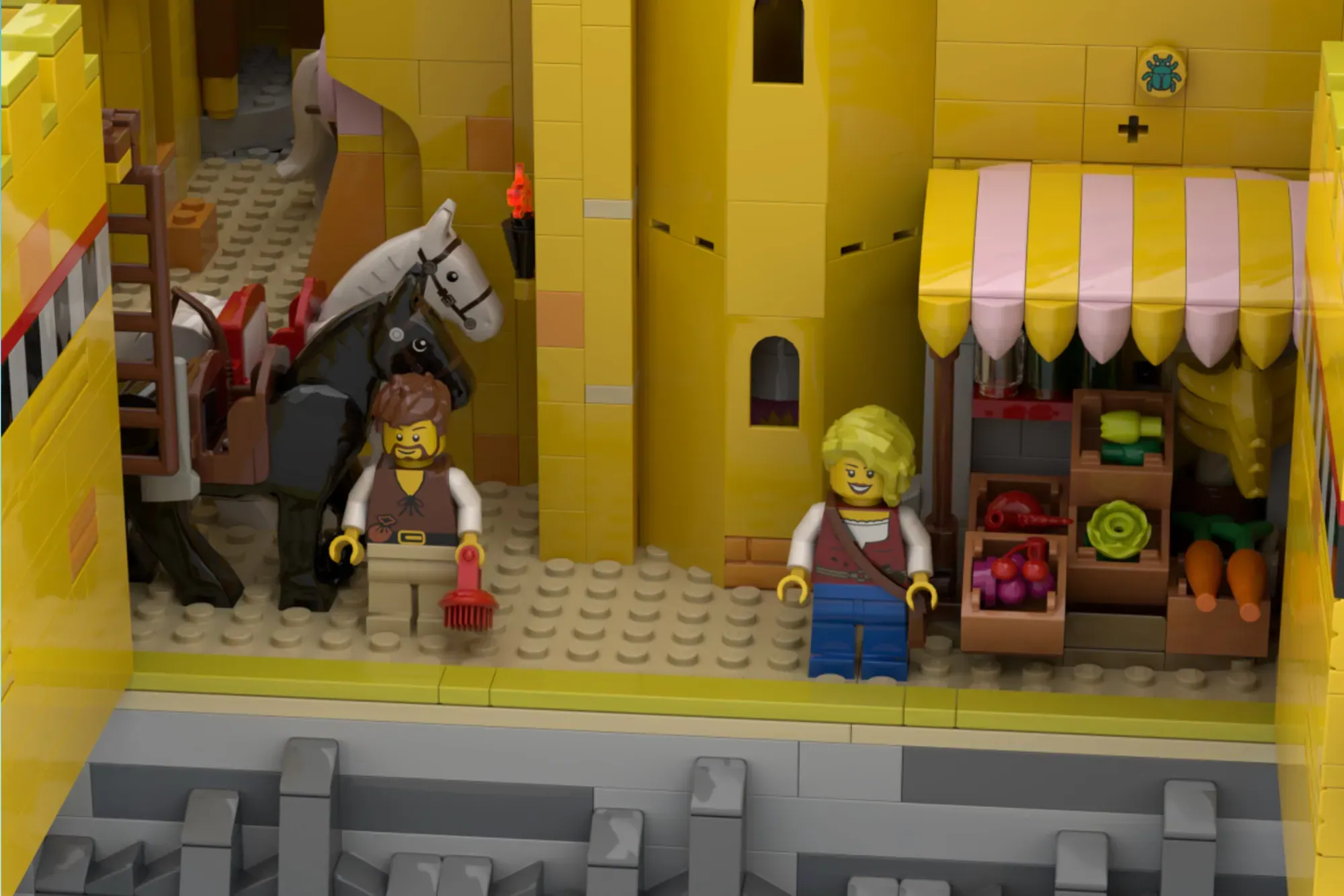 Magnificent Yellow Castle | LEGO® Ideas