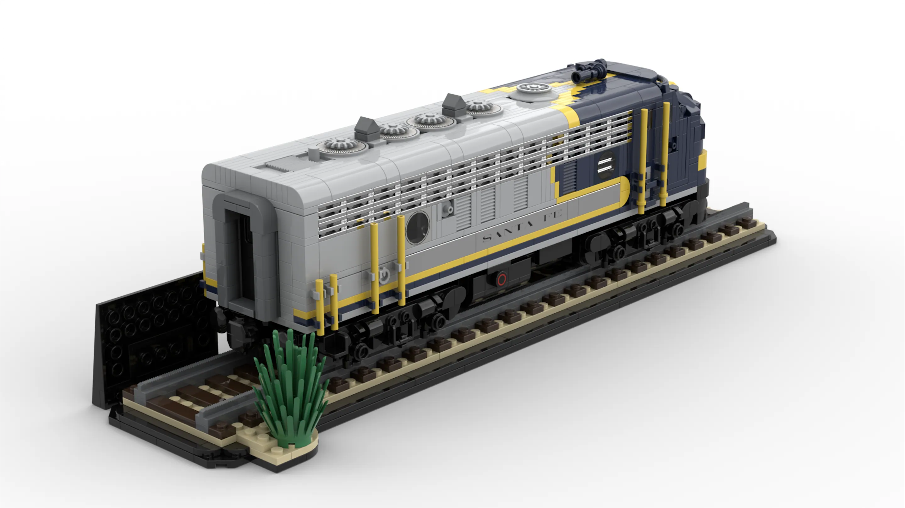 ATSF Bluebonnet – EMD F7A | LEGO® Ideas