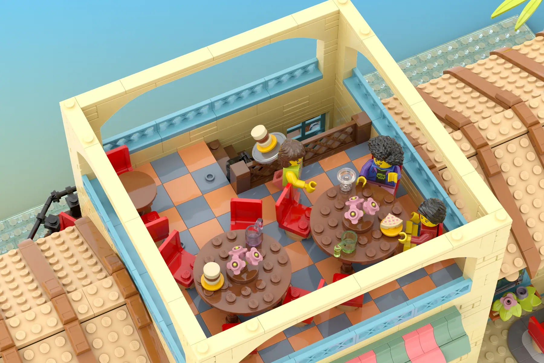 Beachside Restaurant | LEGO® Ideas