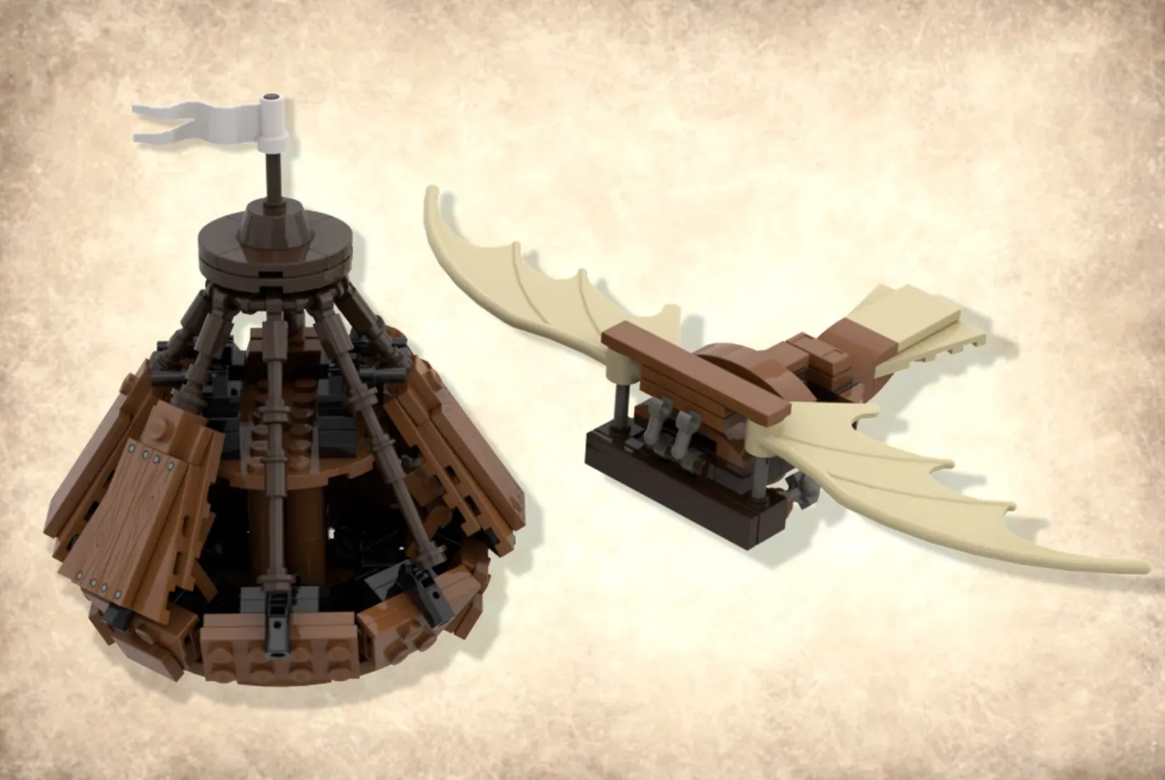 Leonardo Da Vinci's Workshop | LEGO® Ideas