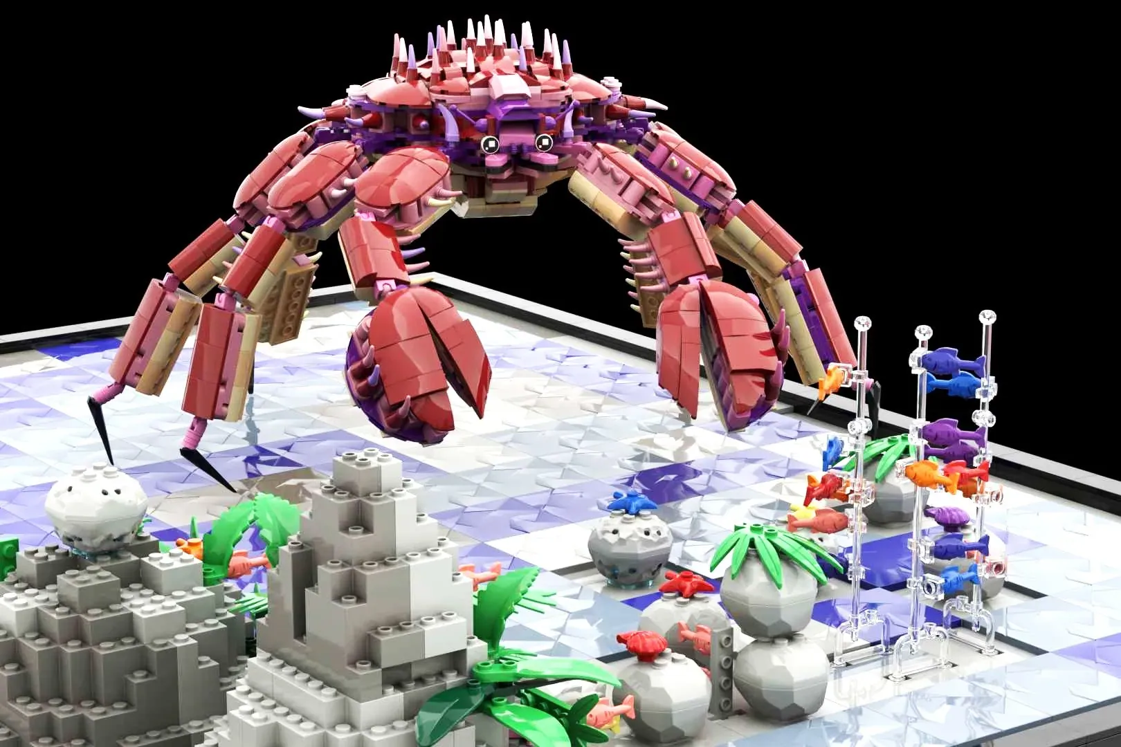 PINKY, the KING CRAB | LEGO® Ideas
