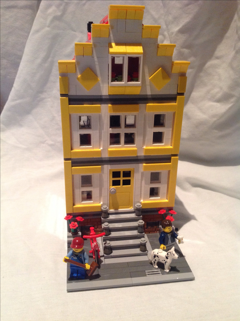 Lego Custom Modular Building Canal Street Houses