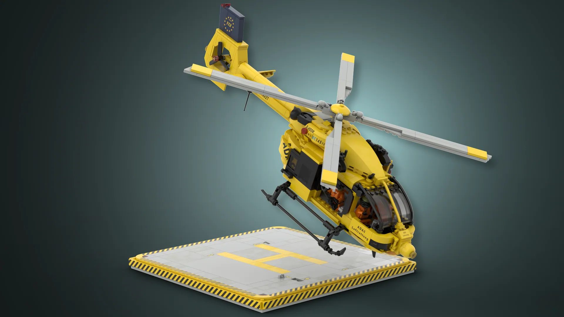 Airbus EC-145 T2 ADAC Edition. | LEGO® Ideas