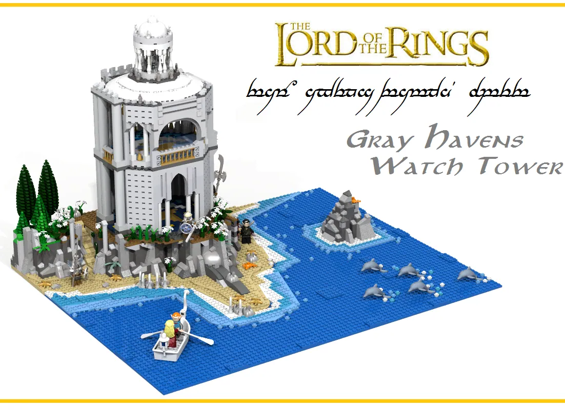LOTR - The Gray Havens - Watchtower | LEGO® Ideas