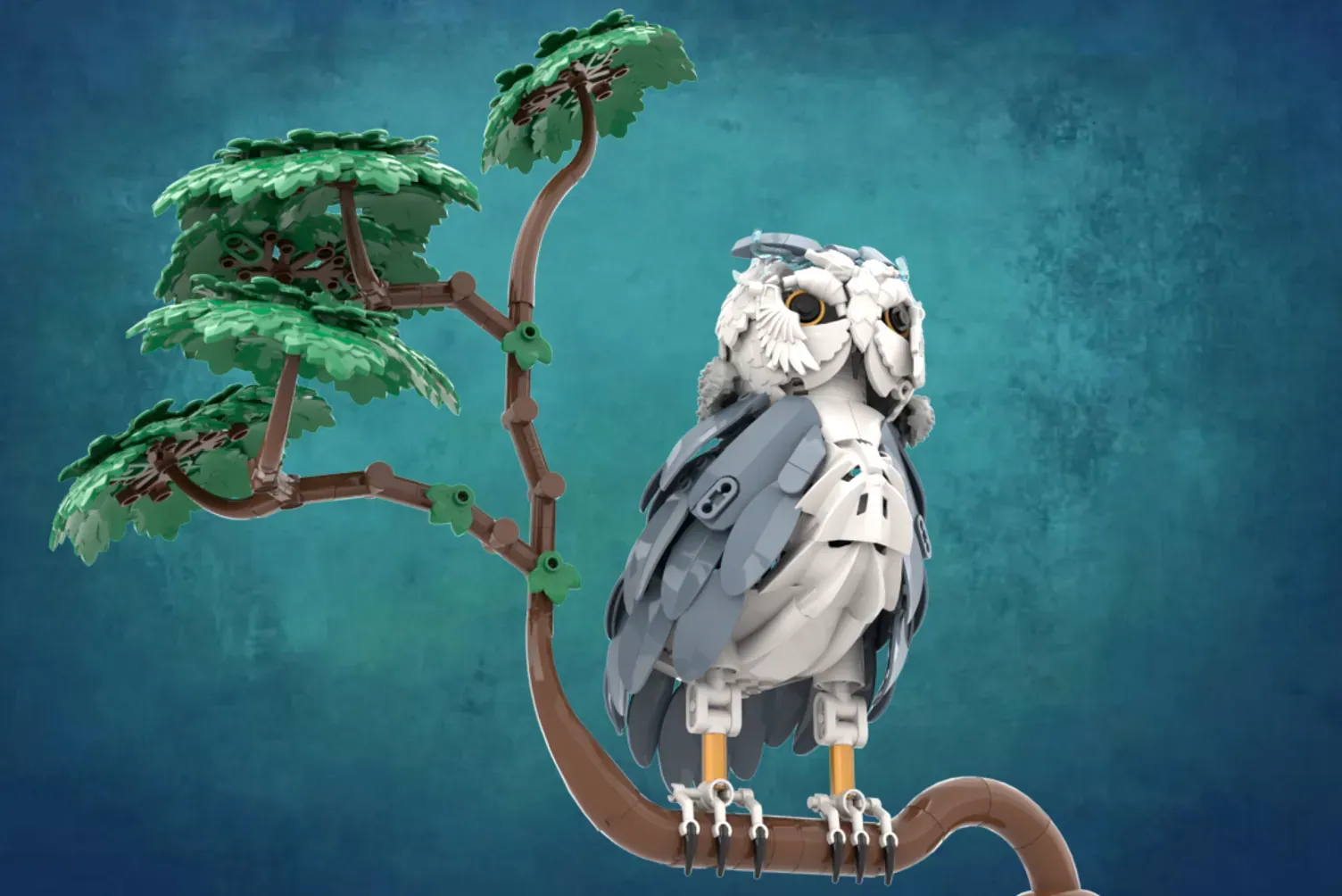 The Forest Owl in Bricks | LEGO® Ideas