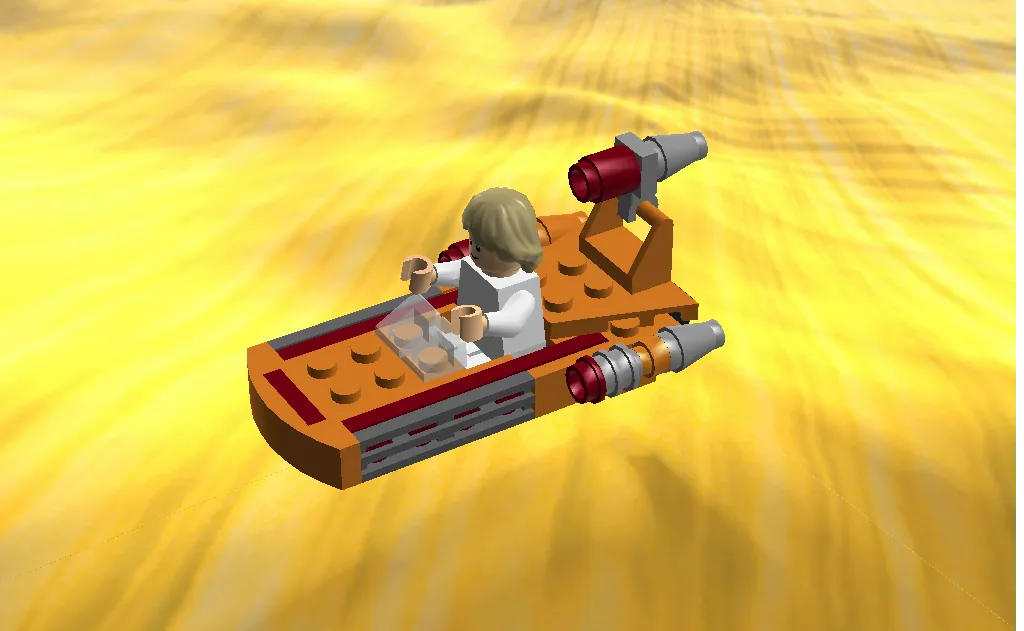 Luke's Landspeeder Microfighter | LEGO® Ideas