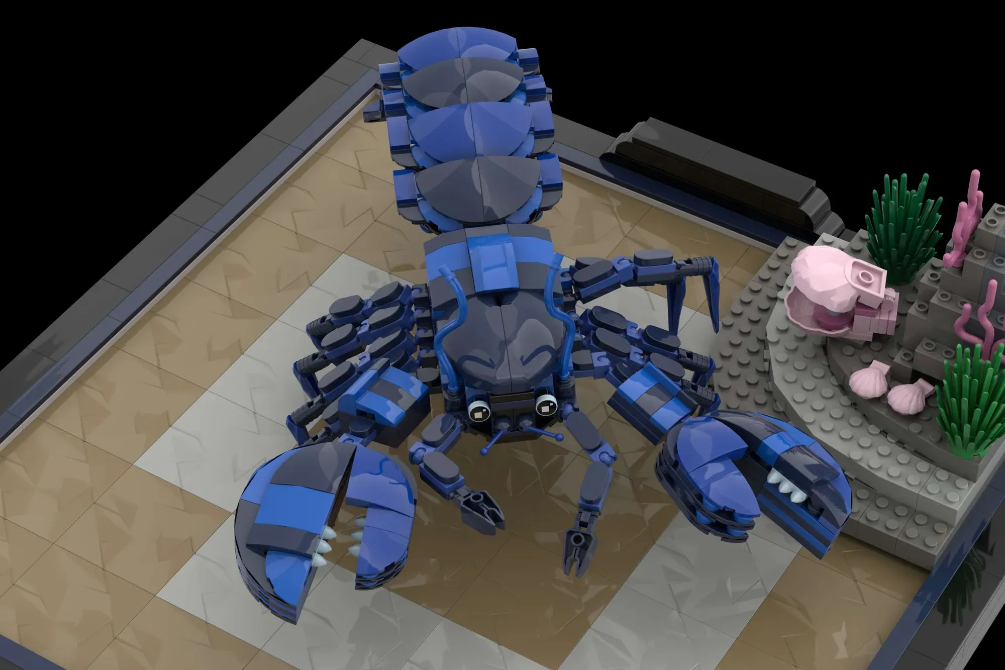 Cutie, the Blue Lobster | LEGO® Ideas
