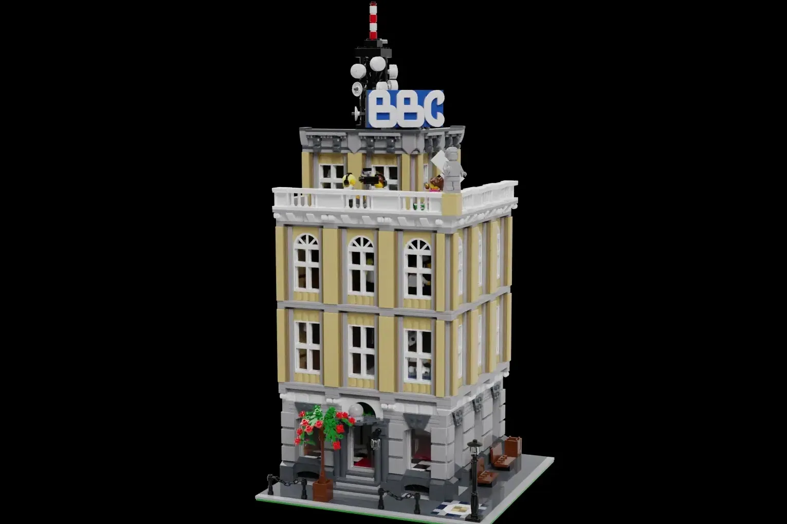 Modular Tv Station | LEGO® Ideas