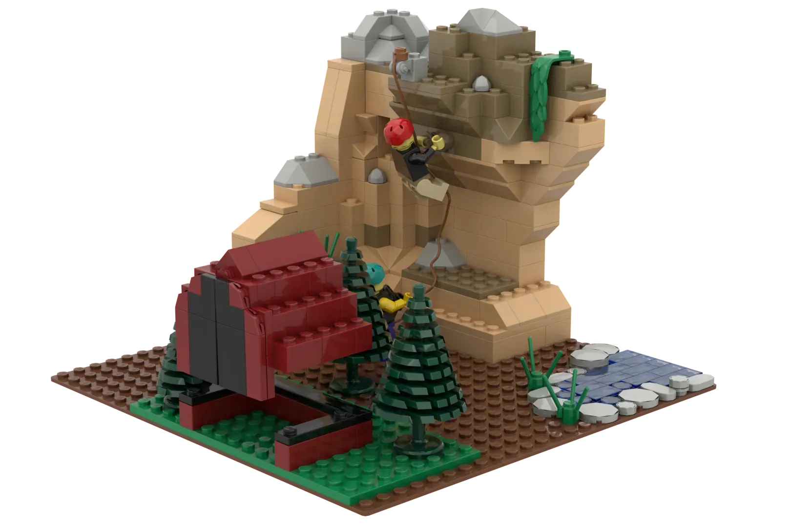 Sandstone Rock Climbing | LEGO® Ideas