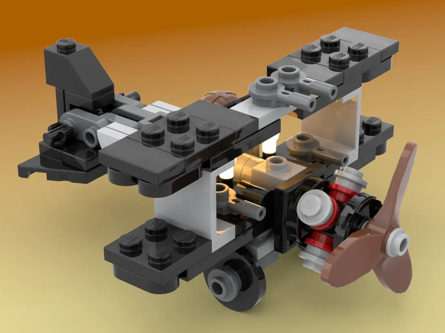Micro 5928 Bi-Wing Baron | LEGO® Ideas