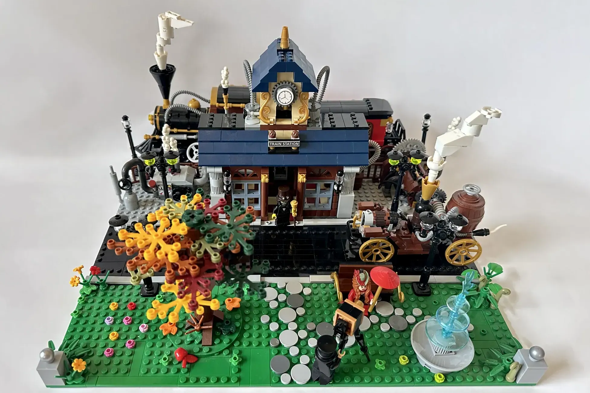 Steampunk Train Station | LEGO® Ideas
