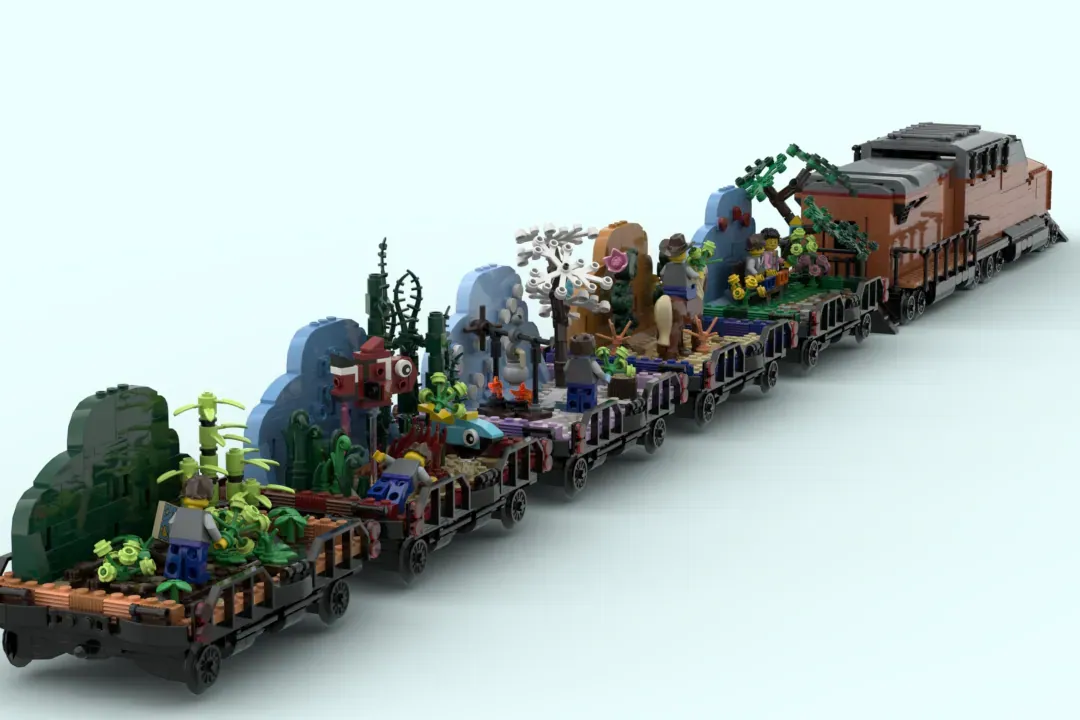 The Quest for Love Aboard the Infinity Train | LEGO® Ideas