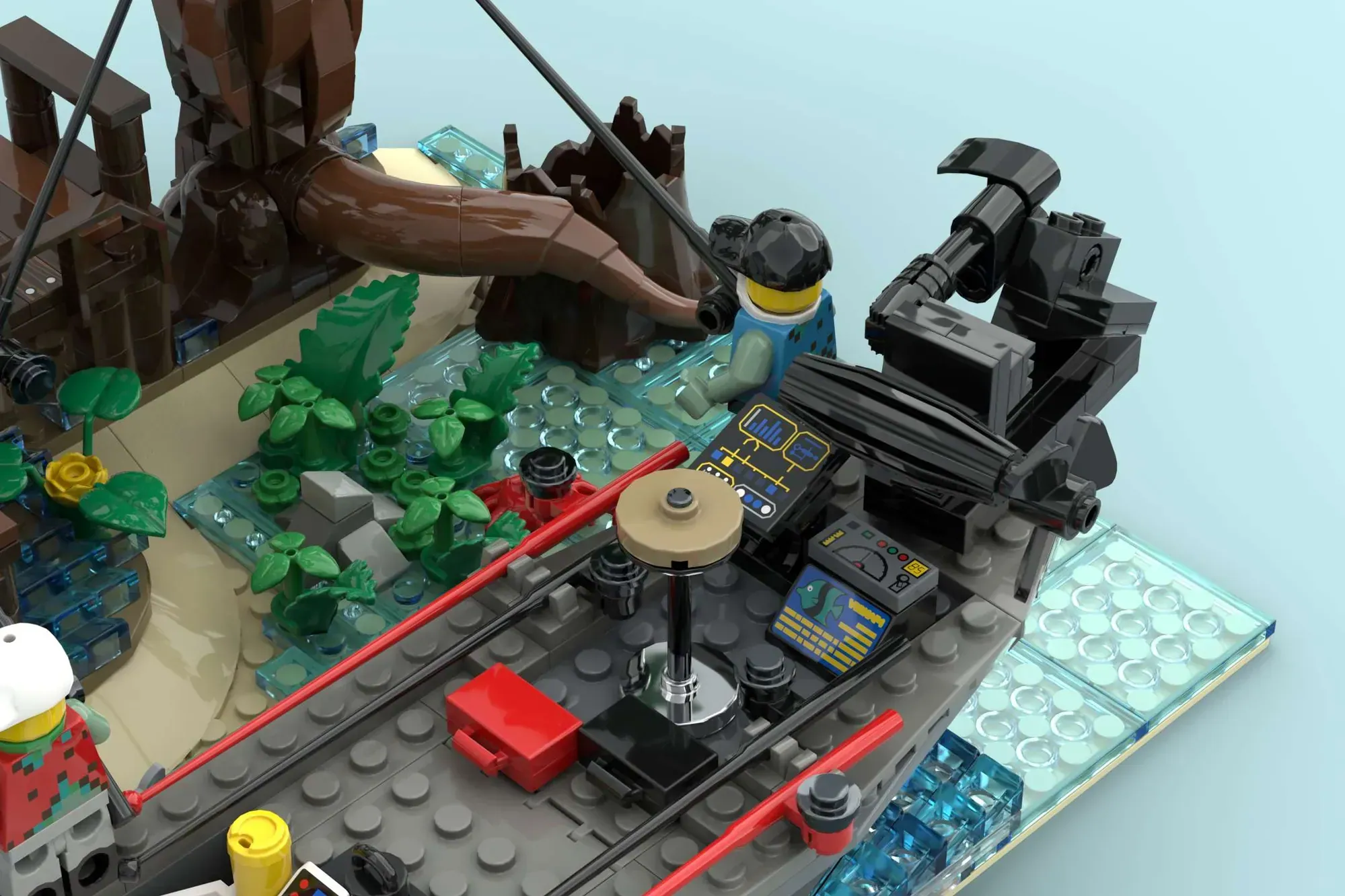 Bassfishing, When Sport Merge With Nature | LEGO® Ideas