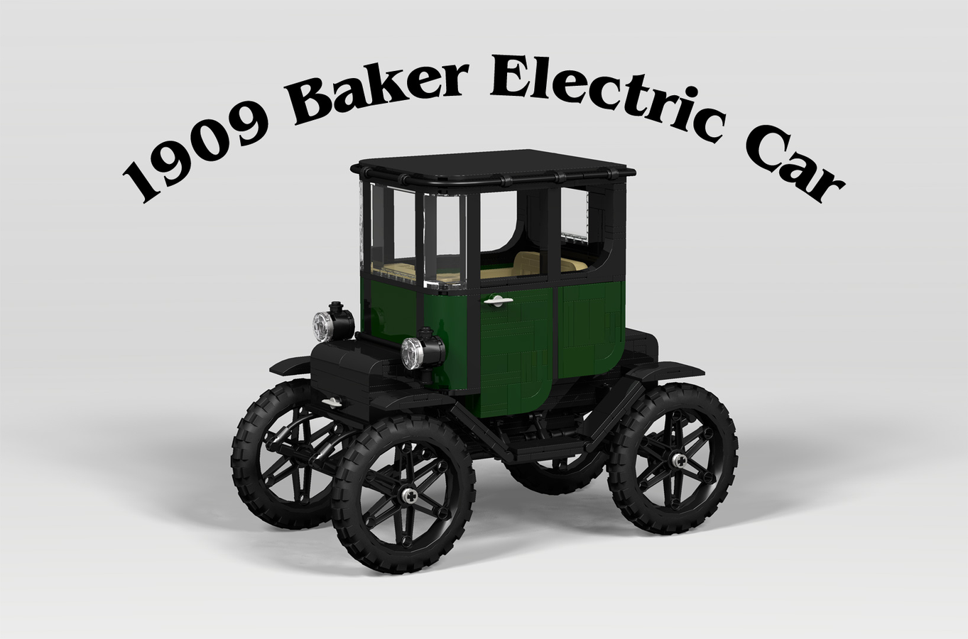 1909 Baker Electric Car r legoideas