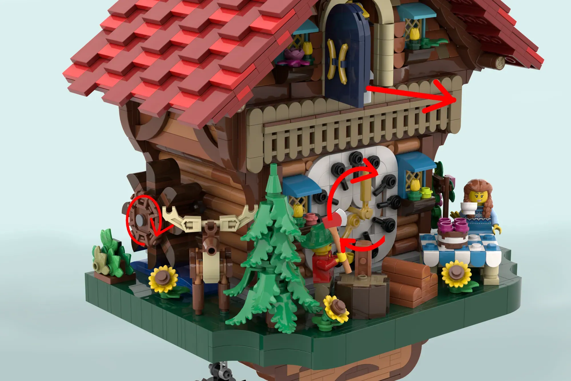 Working Blackforest Cuckoo Clock | LEGO® Ideas