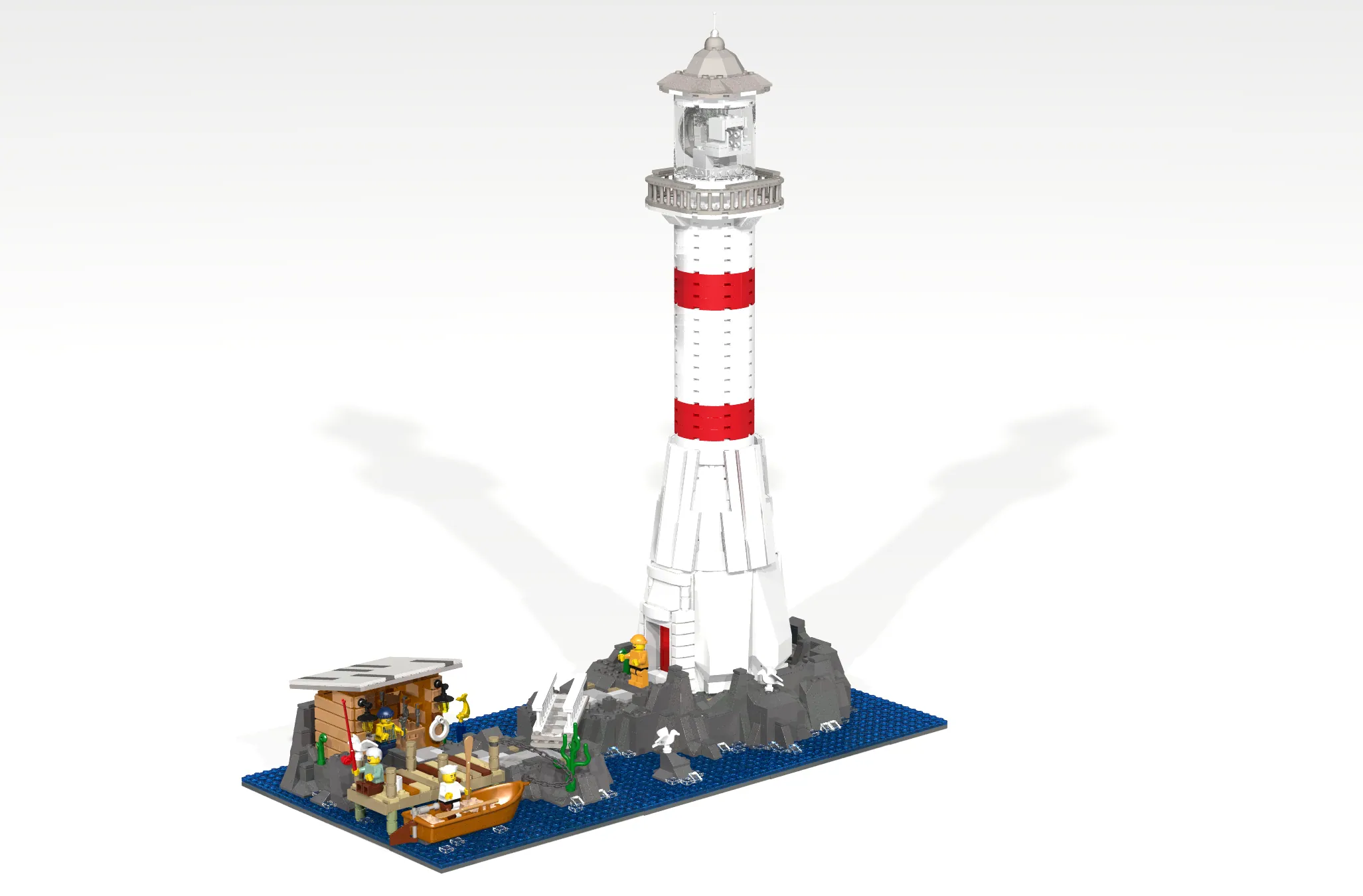 The Functional Lighthouse | LEGO® Ideas
