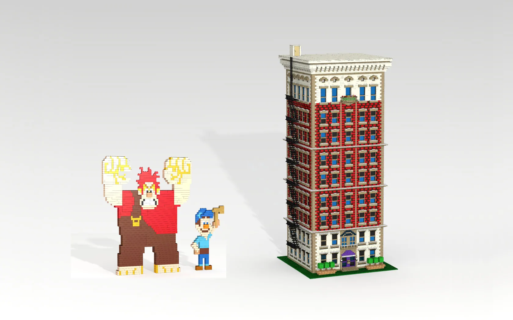 Wreck-It Ralph - Building and Characters | LEGO® Ideas