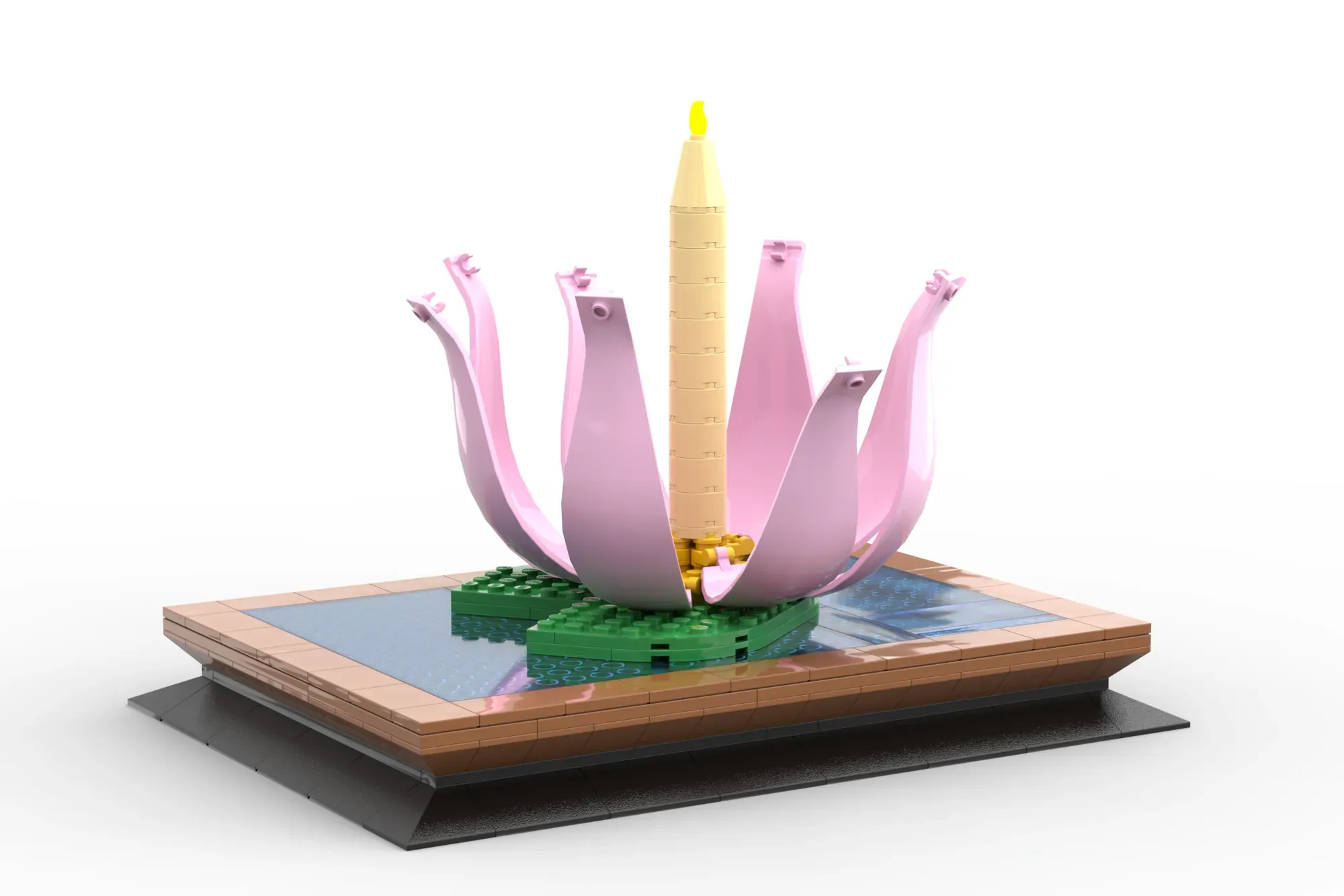 Lily Pad With Candle | LEGO® Ideas