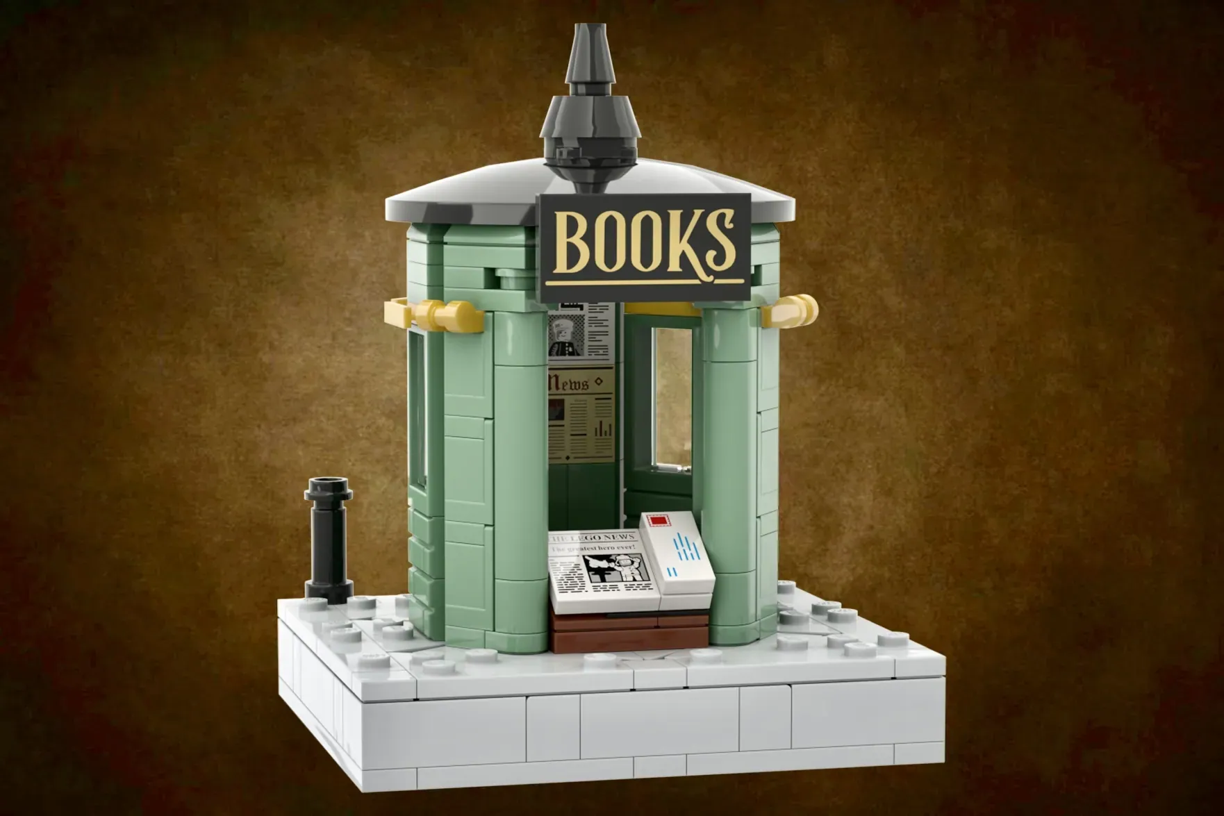 Retro Newsstand | LEGO® Ideas