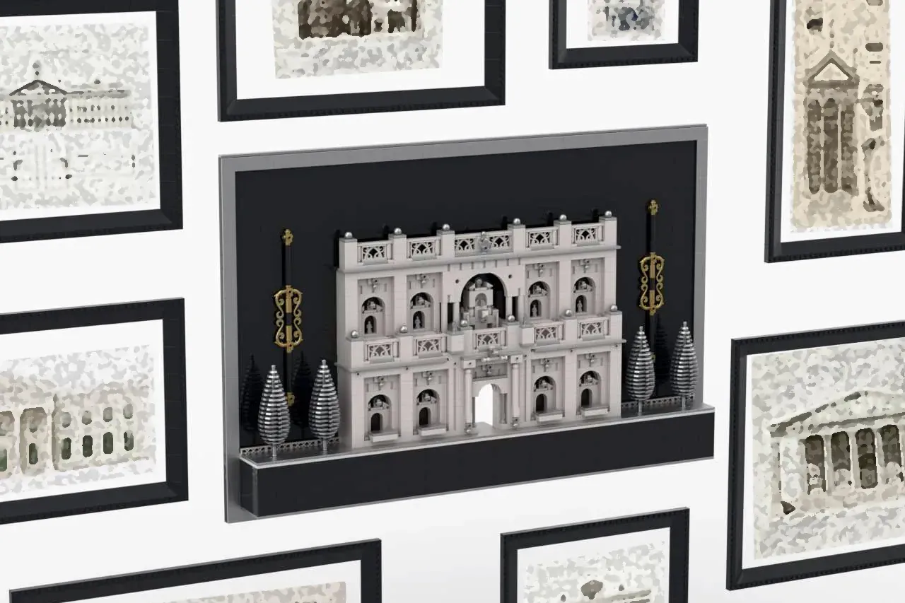 Classical Architecture Wall Frame | LEGO® Ideas