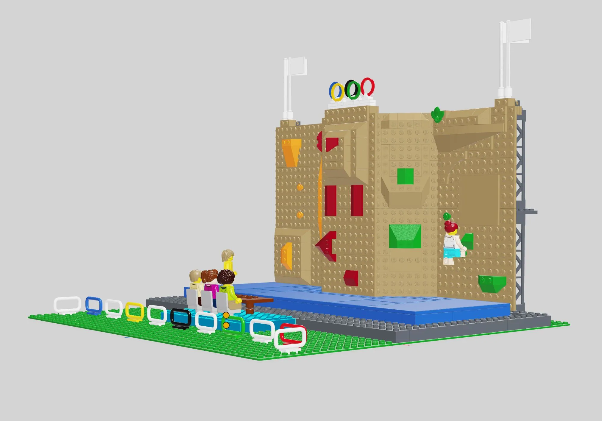 2021 Olympic Rock Climbing | LEGO® Ideas