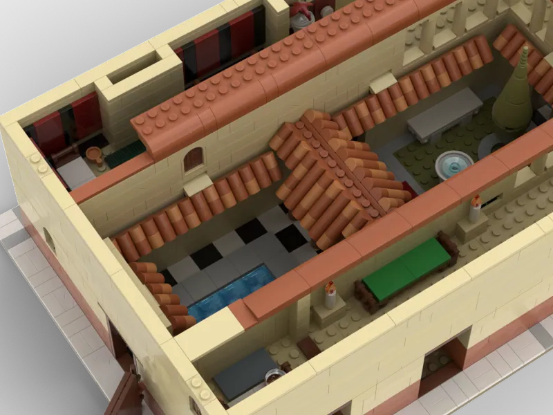 Ancient Roman Villa | LEGO® Ideas