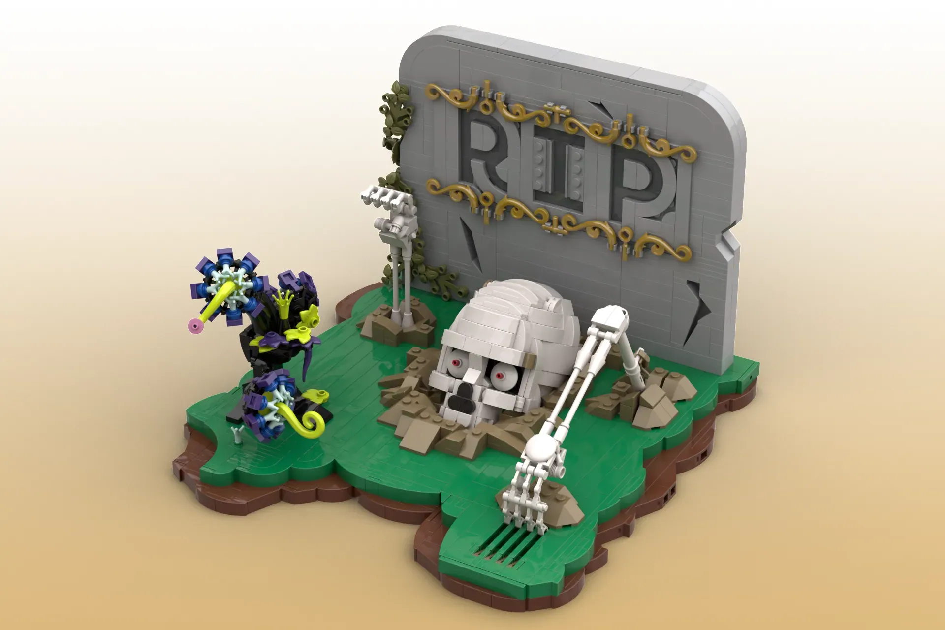 A Skeleton's Escape | LEGO® Ideas