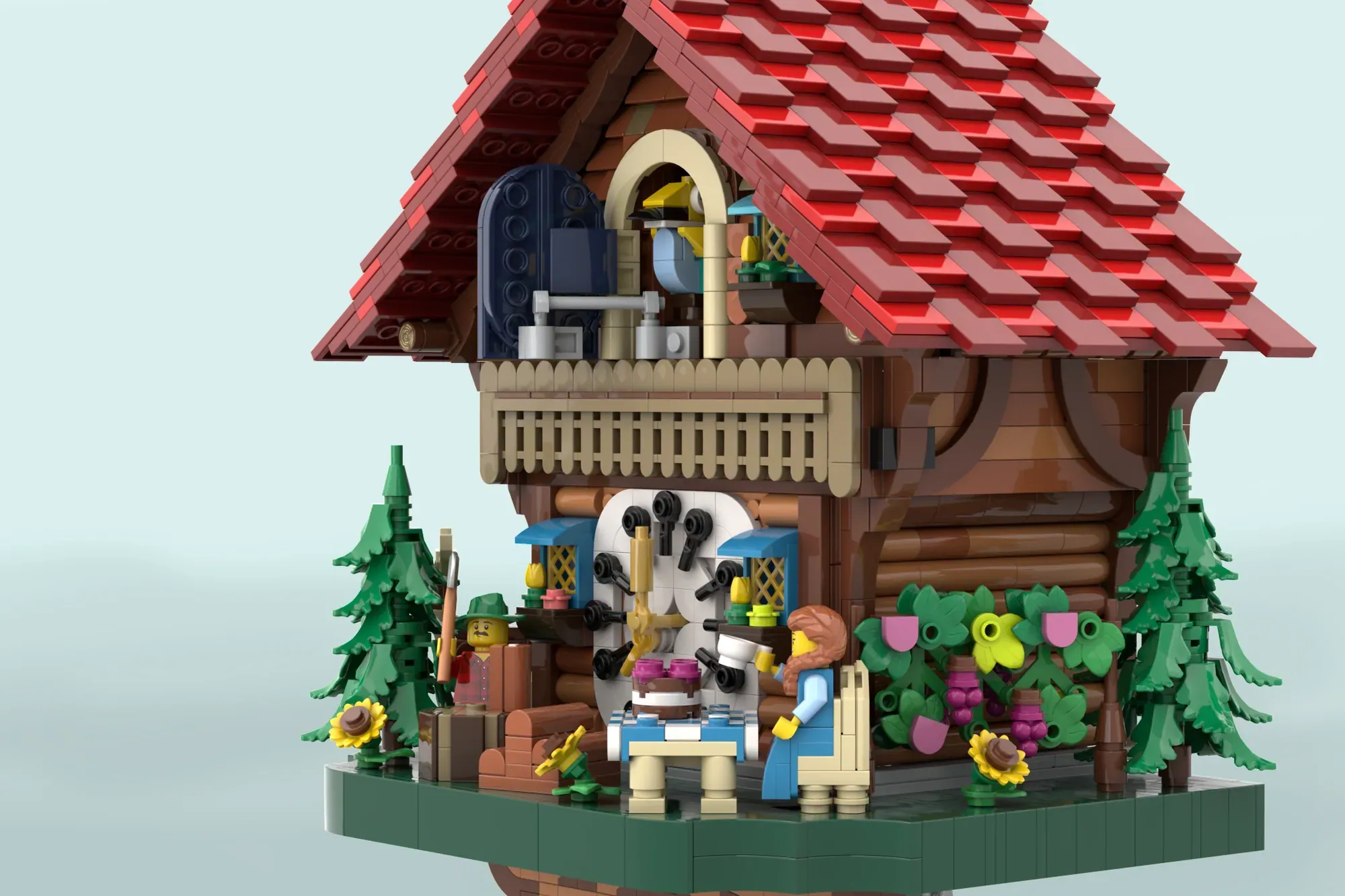 Working Blackforest Cuckoo Clock | LEGO® Ideas