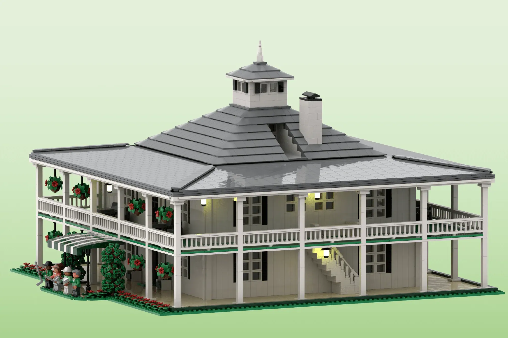 Augusta National Clubhouse | LEGO® Ideas