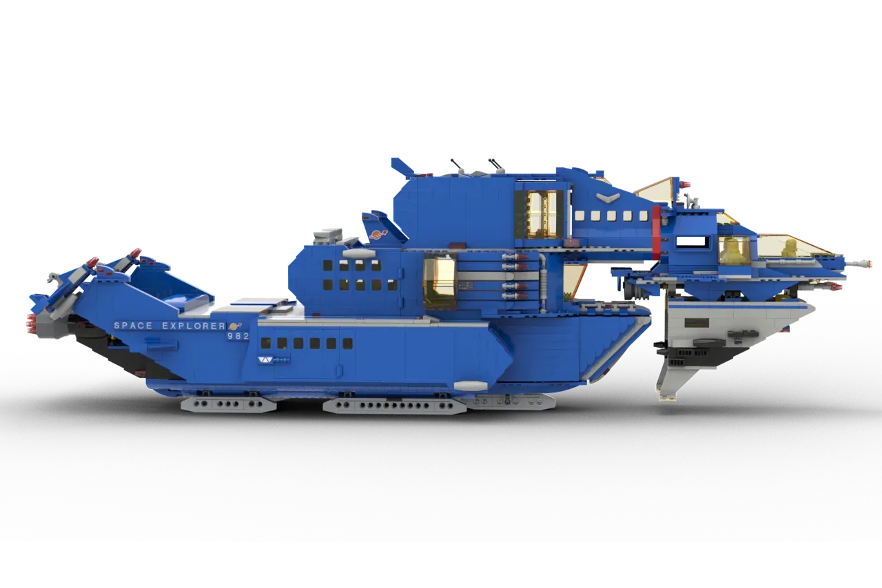 Classic Space Mothership 982 | LEGO® Ideas