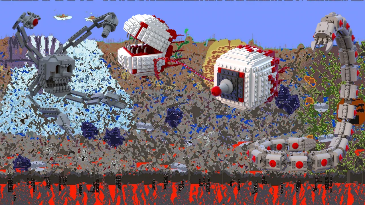 Terraria Mechanical Bosses | LEGO® Ideas