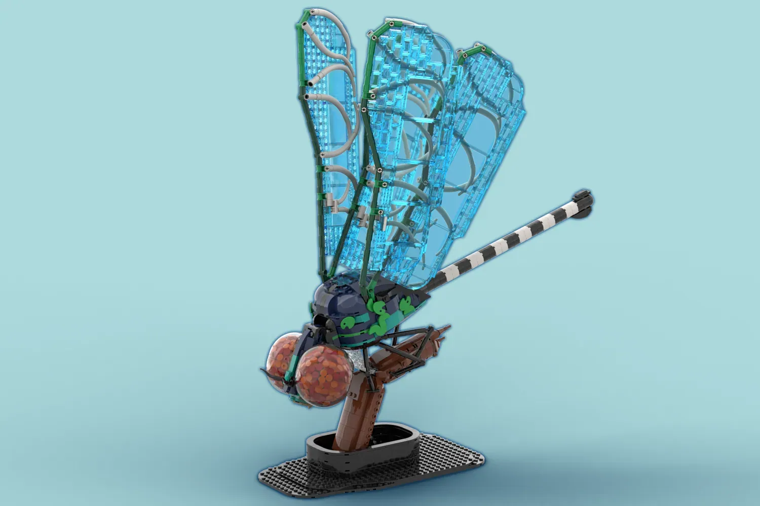 The Majestic Dragonfly | LEGO® Ideas