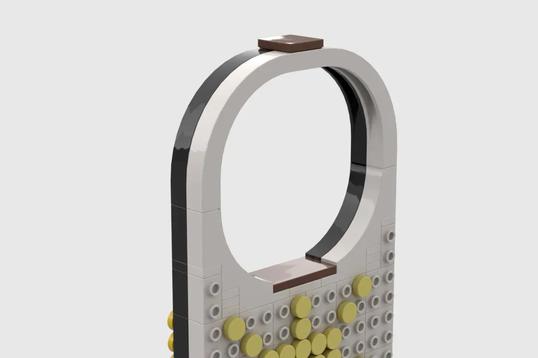 Double-Sided Customizable Hanging Doorknob Sign | LEGO® Ideas