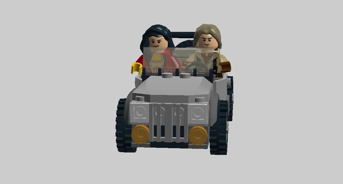 MacGyver - The Jeep and the Coffin Jet Ski | LEGO® Ideas