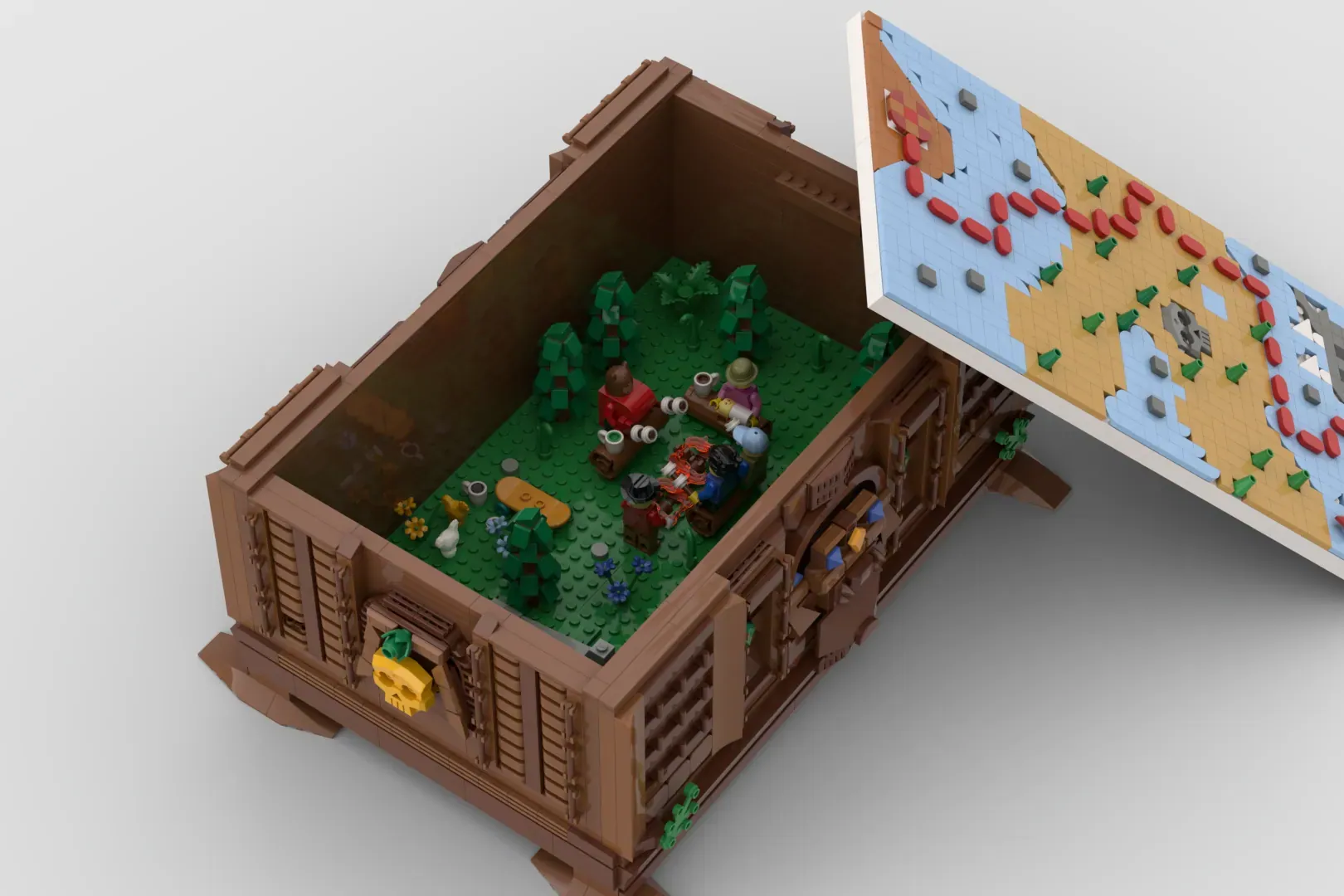 The Real Treasure in the Box. | LEGO® Ideas