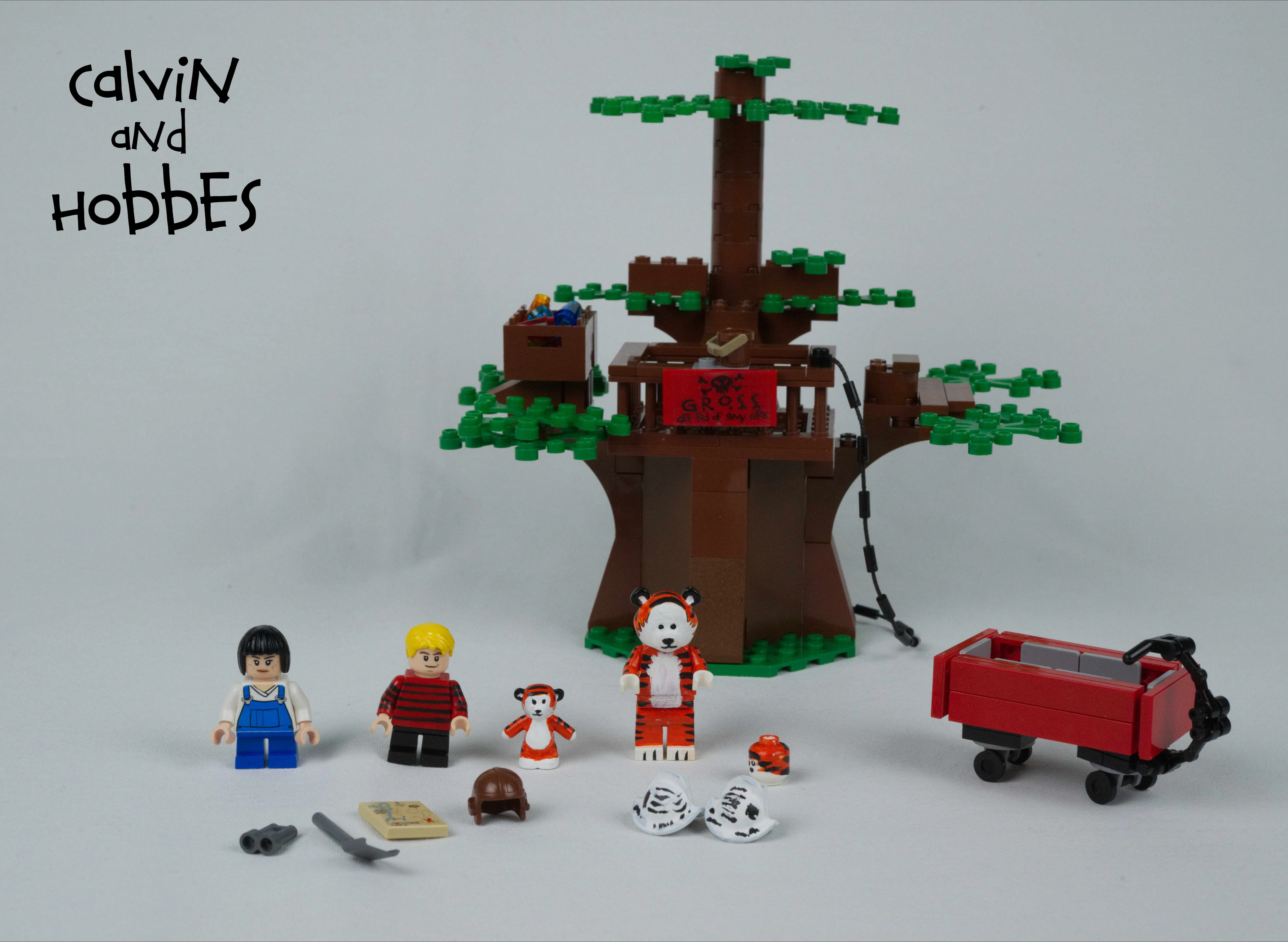 LEGO Calvin and Hobbes | LEGO® Ideas