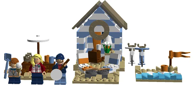 Beach Hut | LEGO® Ideas