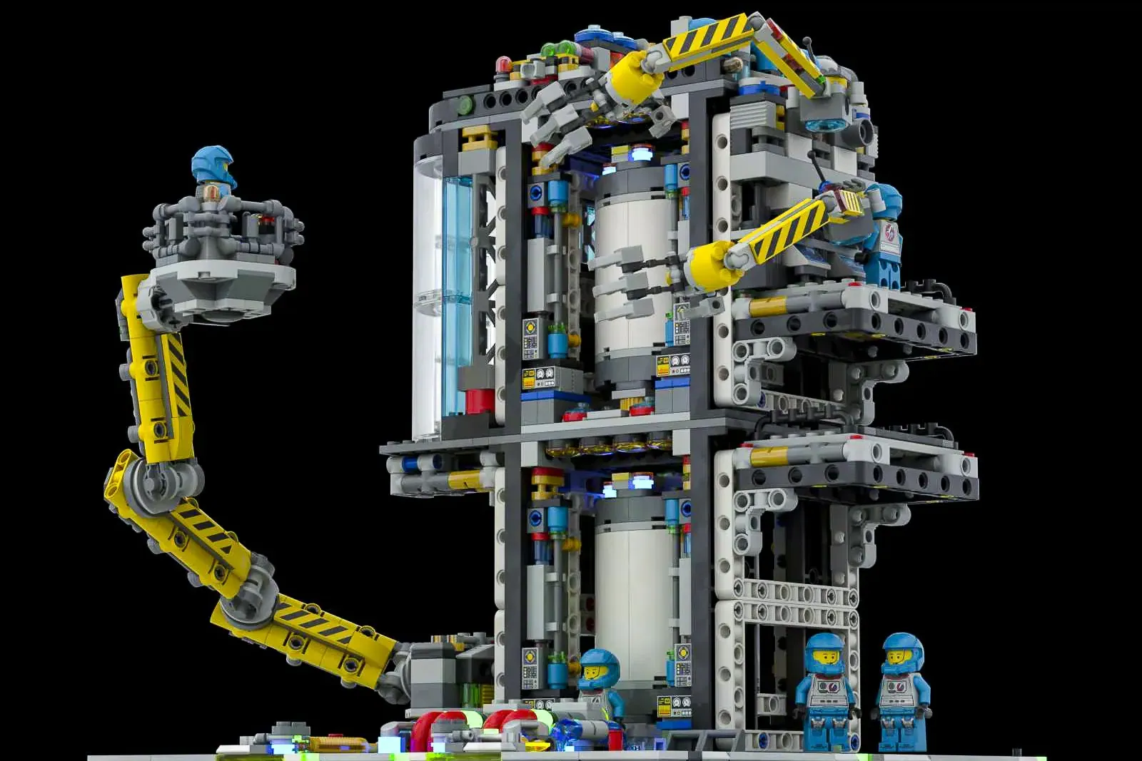 NEO SPACE MECHA With HANGAR DOCK | LEGO® Ideas