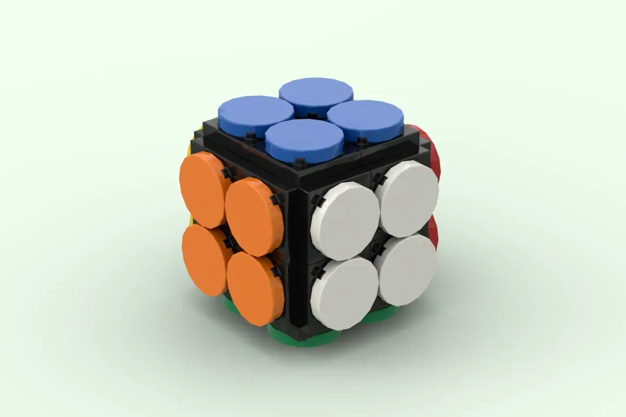 Fully Functional 2x2 Rubik's Cube | LEGO® Ideas