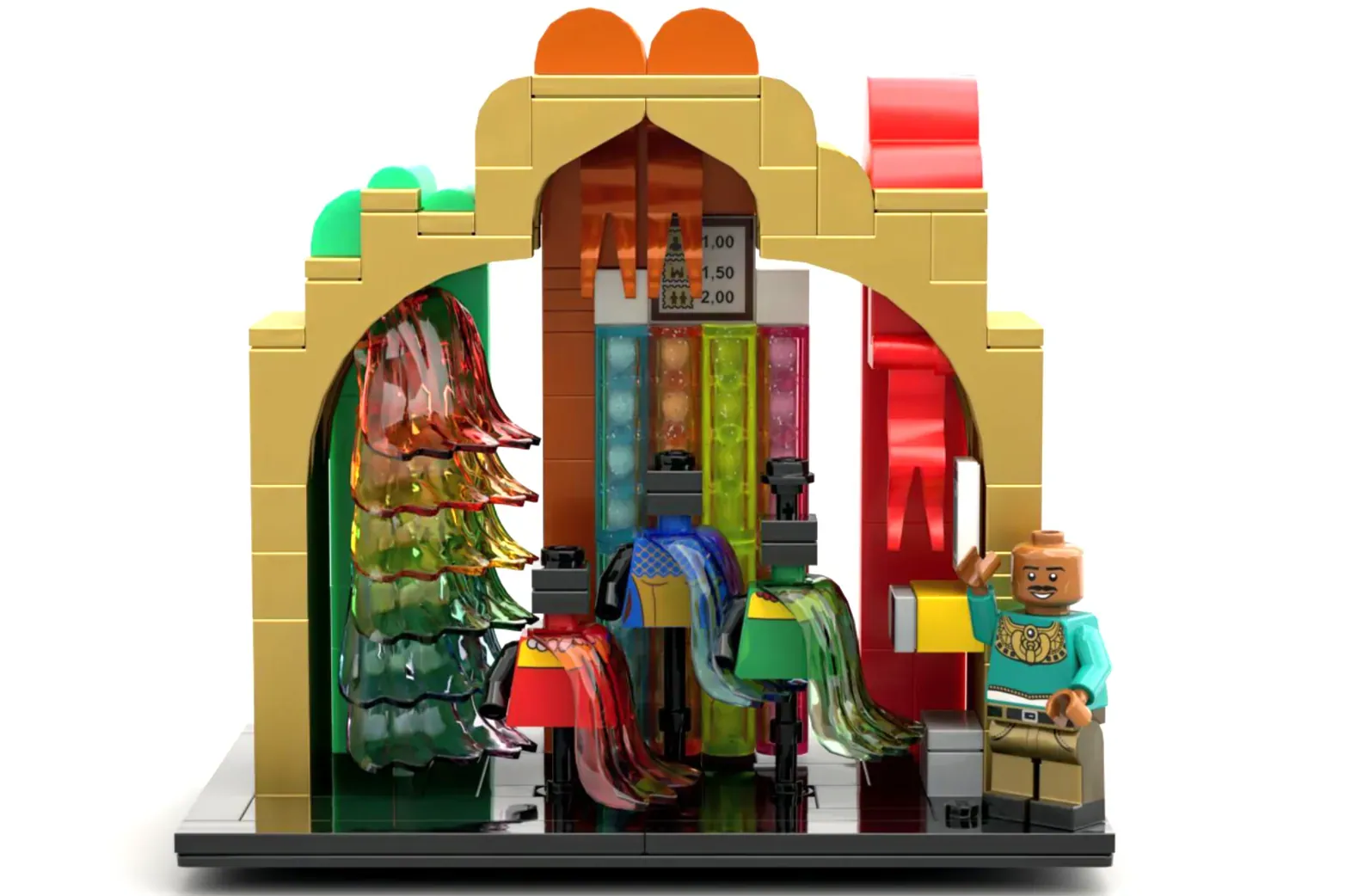 The Saree Sparkle Station | LEGO® Ideas