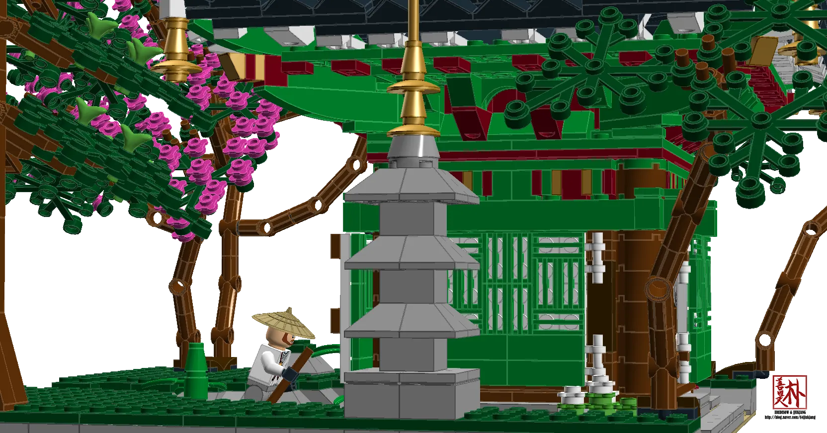 The Small Oriental Temple | LEGO® Ideas