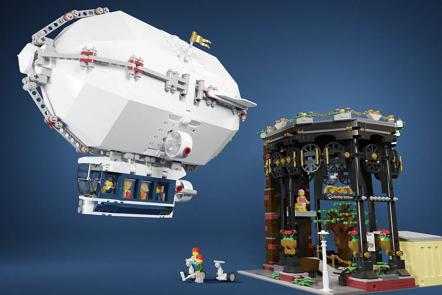 Airship Station | LEGO® Ideas