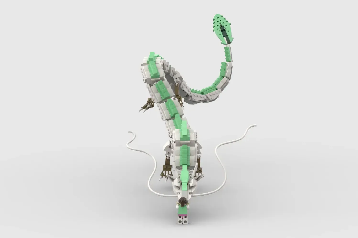 The Spiriting Away of Sen and Chihiro : HAKU DARGON | LEGO® Ideas