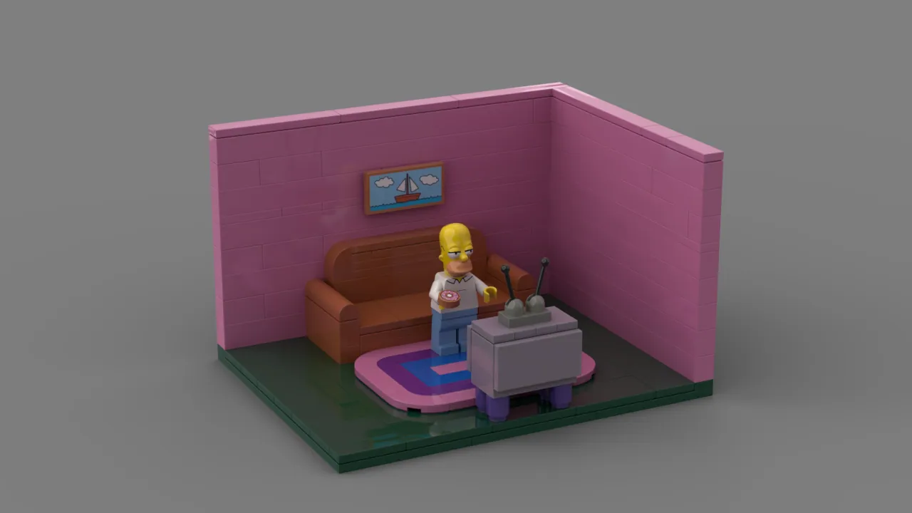 The Simpsons Couch | LEGO® Ideas