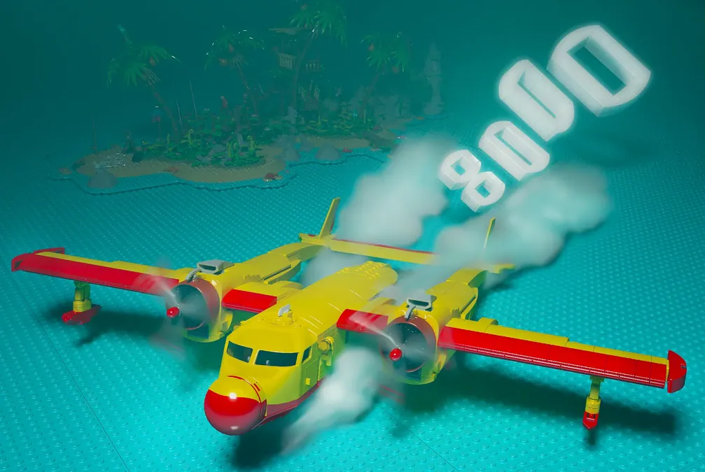 LEGO IDEAS - TaleSpin Seaduck Meeting Seagull