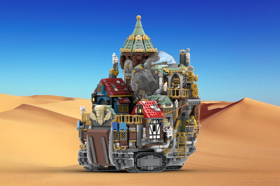Lego Steampunk Vehicles