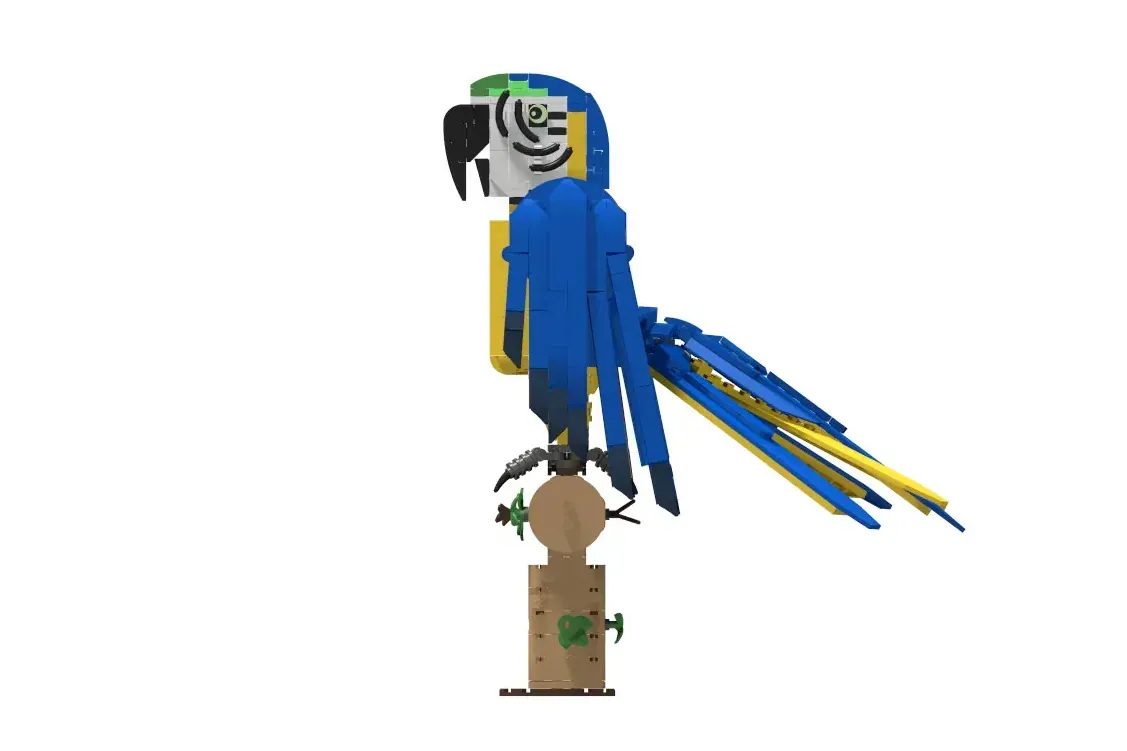 Blue & Yellow Macaw | LEGO® Ideas